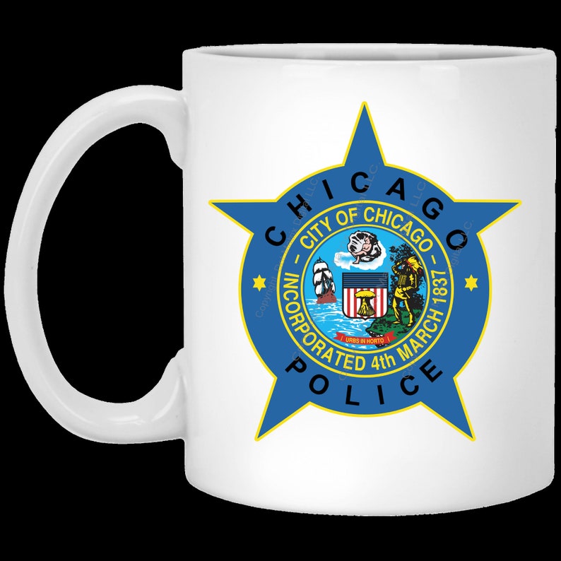 Chicago Police Department DIY Personalized Coffee Mug T-shirts Water ...