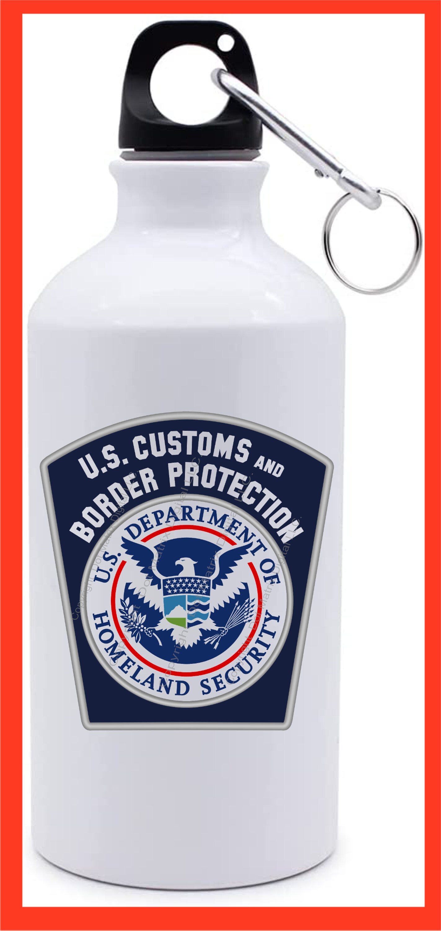 US Customs & Border Protections Seal Suitable for DIY Personalized ...
