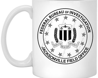 Fbi Water Bottle - Etsy