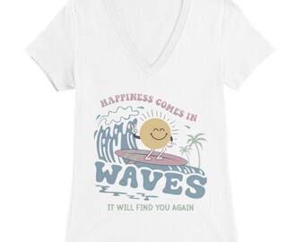 Scared Ketchup Premium Womens V-neck T-shirt in 3 Colors - Etsy