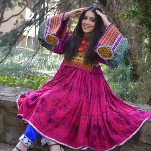 Elham Afghan Dress - Etsy UK