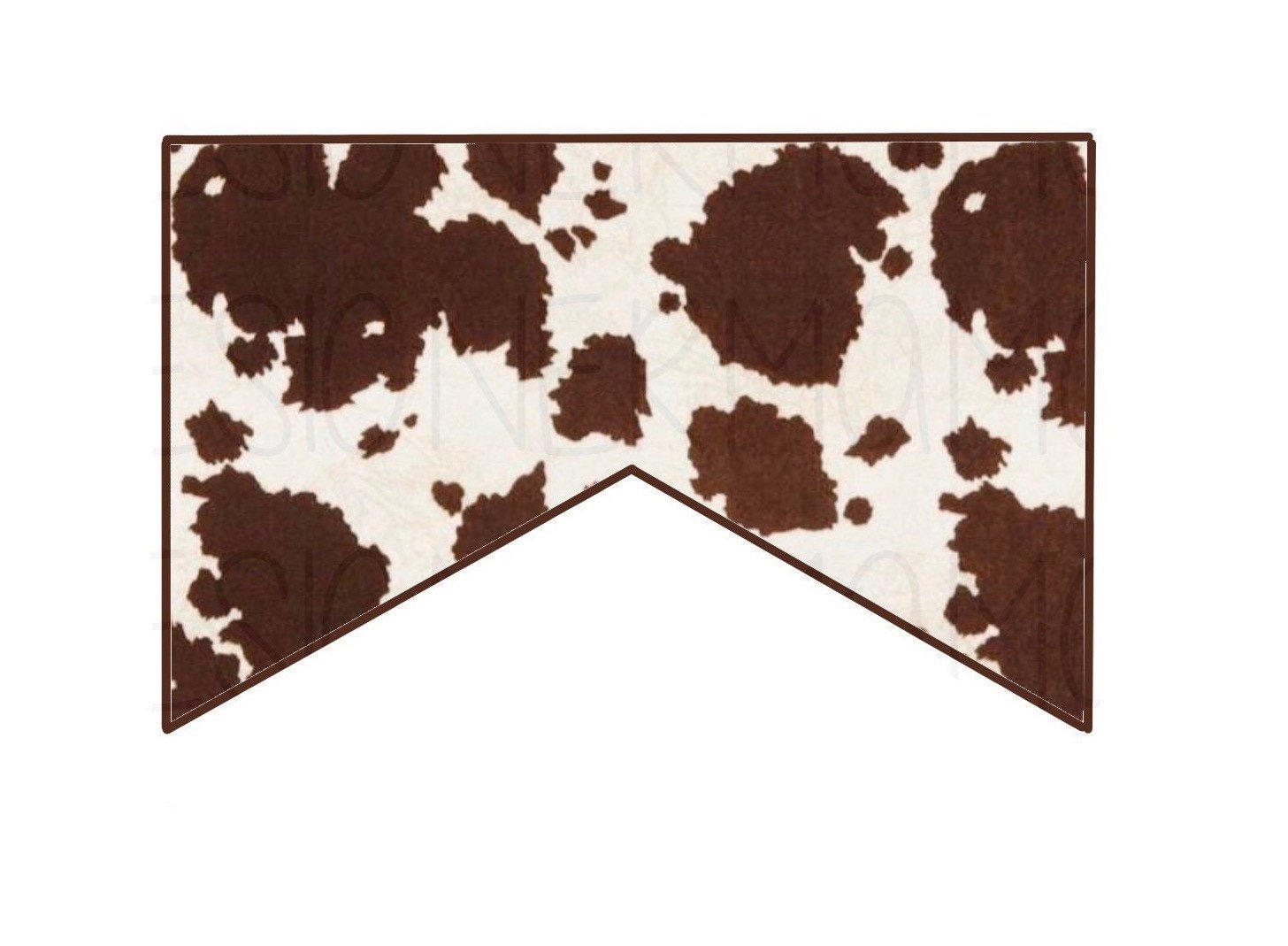 Cowhide Marlboro Logo - Etsy