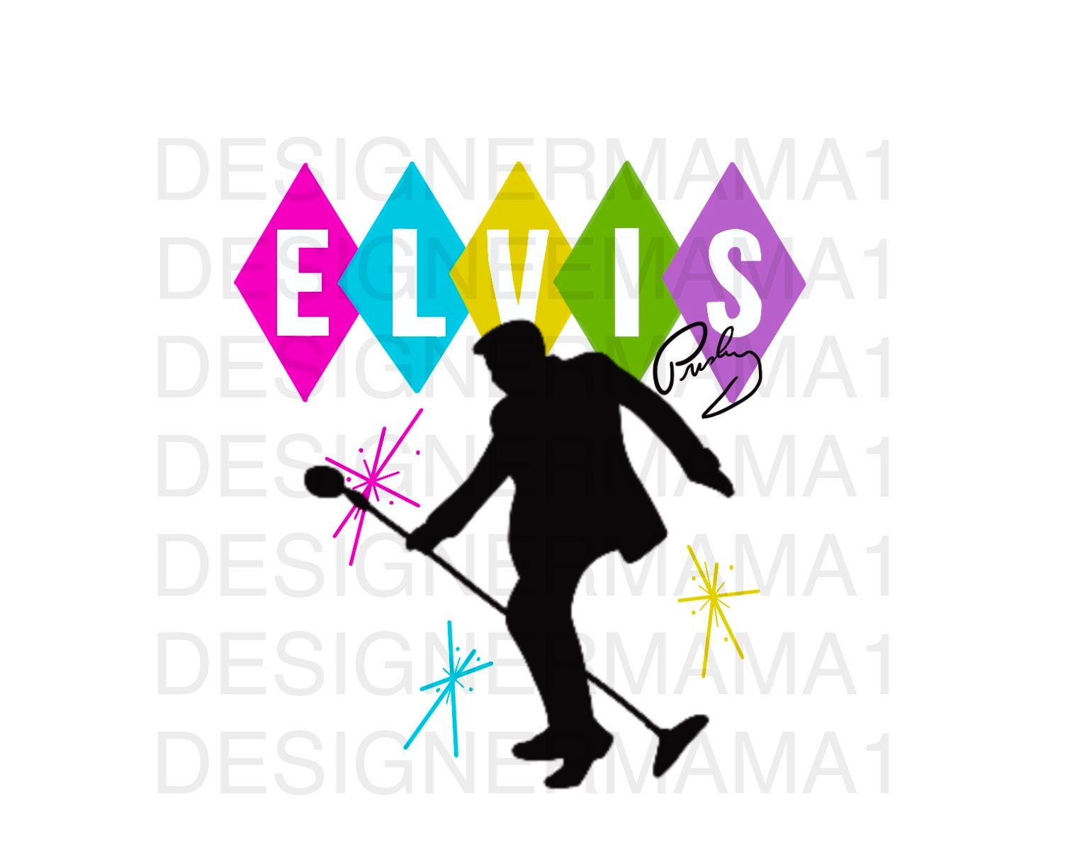 ELVIS PNG - Etsy