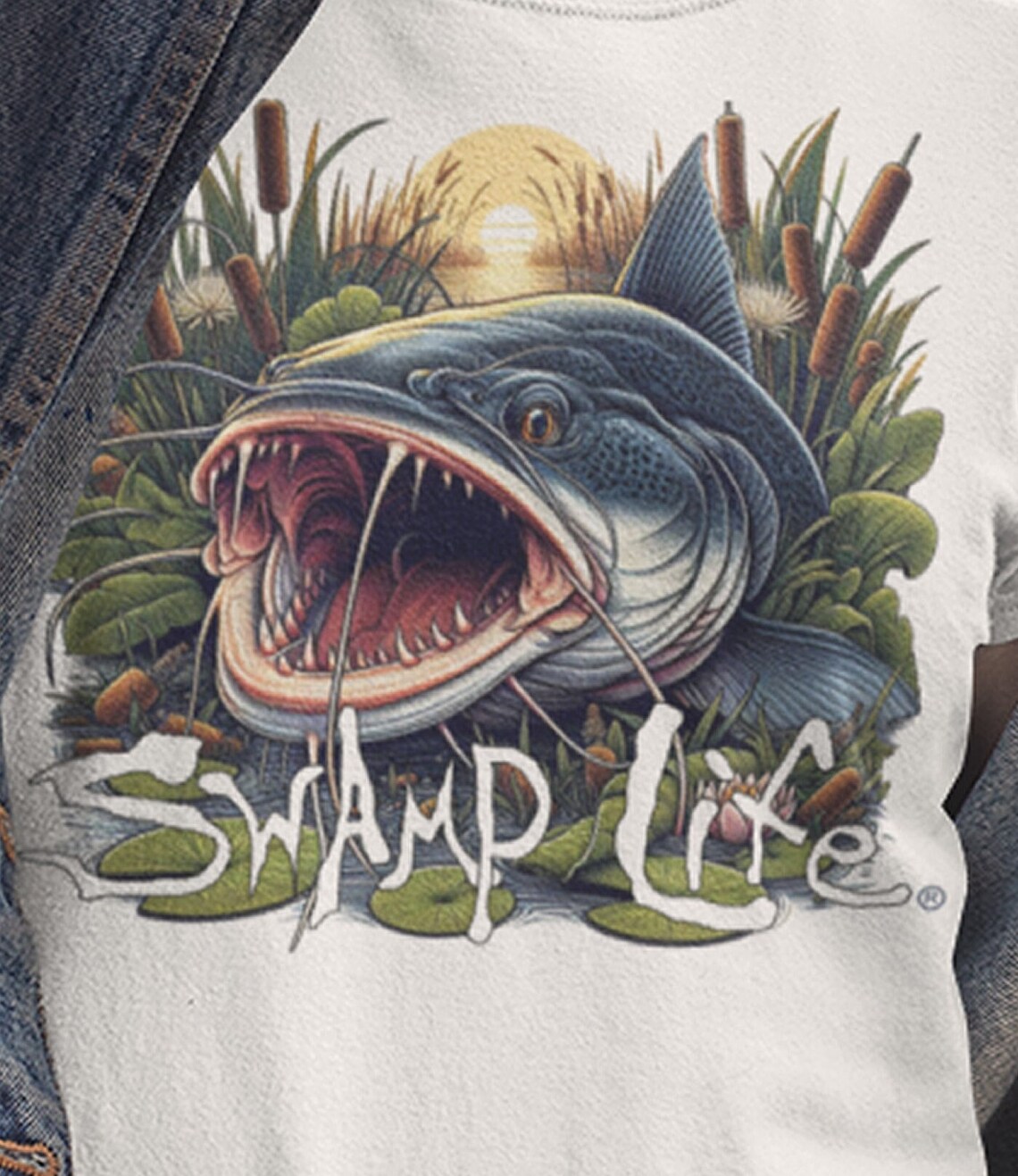 Swamp Life Catfish in Wetland Marsh Unisex Shirt for Men or Women - Etsy
