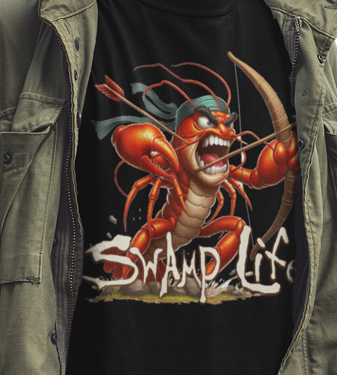 Swamp Life Bow and Arrow Hunting Crawfish Unisex T-shirt - Etsy