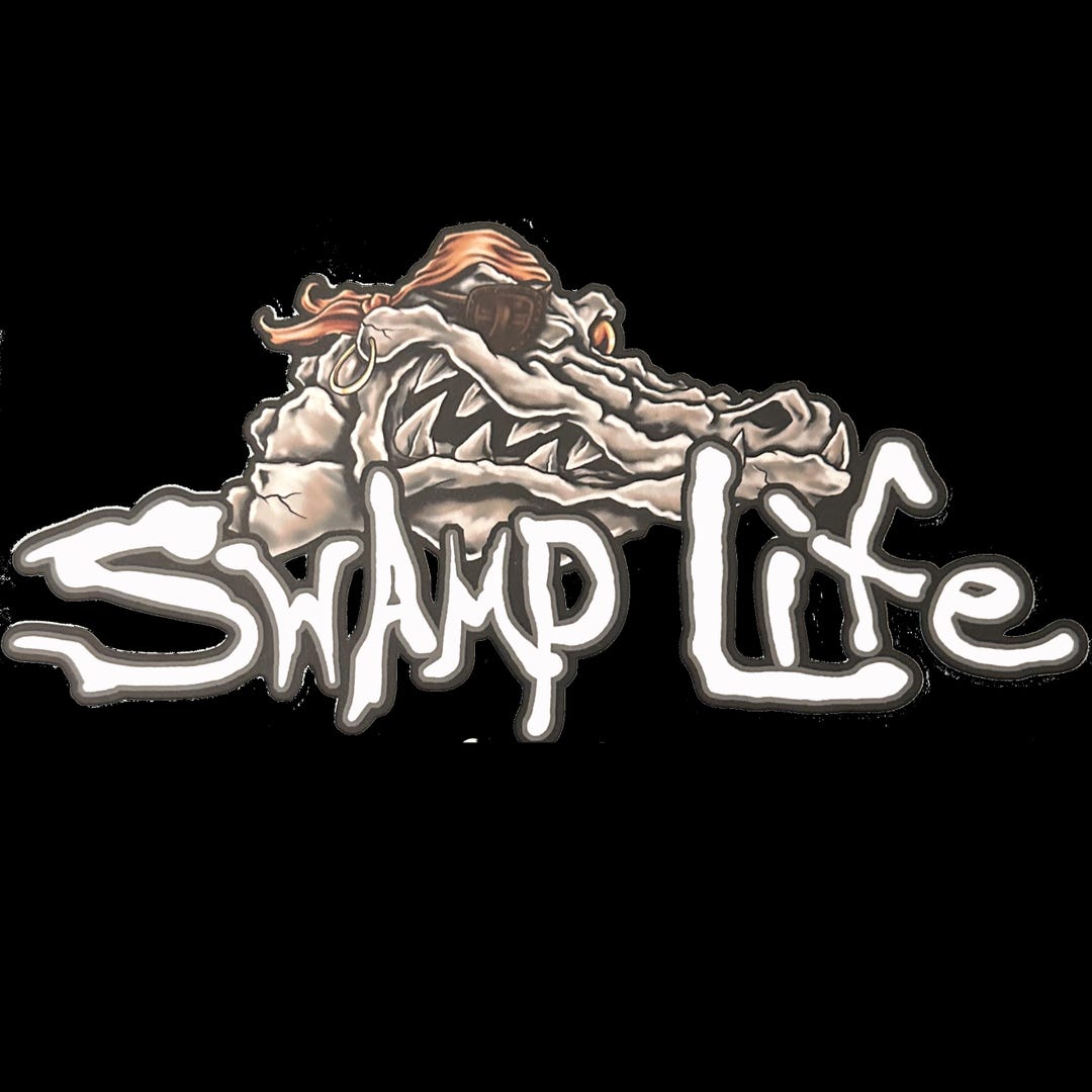 Swamp Life 3D Skull Decal - Etsy