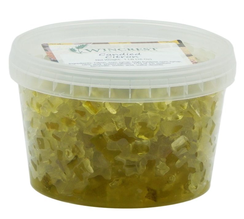 Wincrest Candied Diced Citron ~ 1 Lb Tub - Etsy