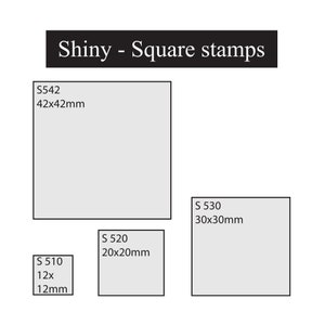 Shiny Custom Rubber Stamp Personalised Self-inking Stamp Australian ...
