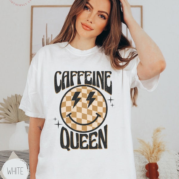 Caffeine Queen Shirt - Etsy