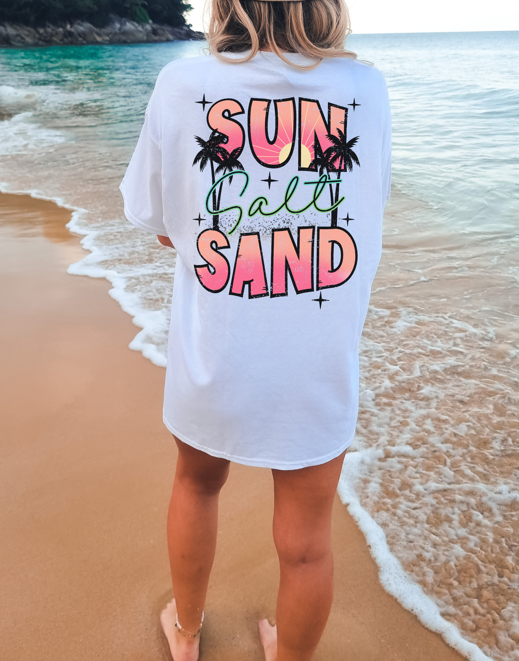 Sun Salt Sand T Shirt, Life's A Beach Tshirt, Beach Tee, Comfort Colors ...