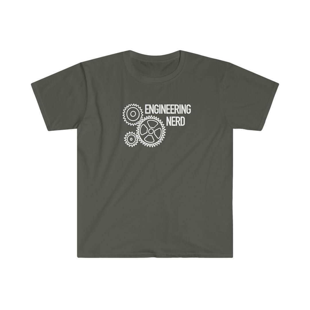 Engineering Nerd Tshirt | Gears | Engineer Tshirts | Engineering Lover ...