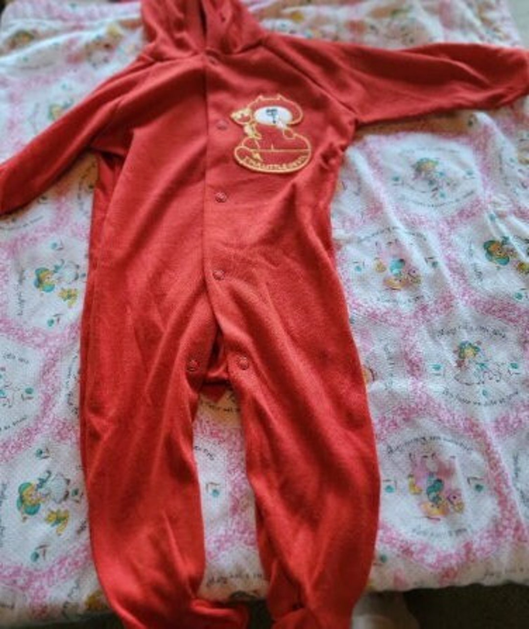 Vintage Little Devil Red Onesie - Etsy