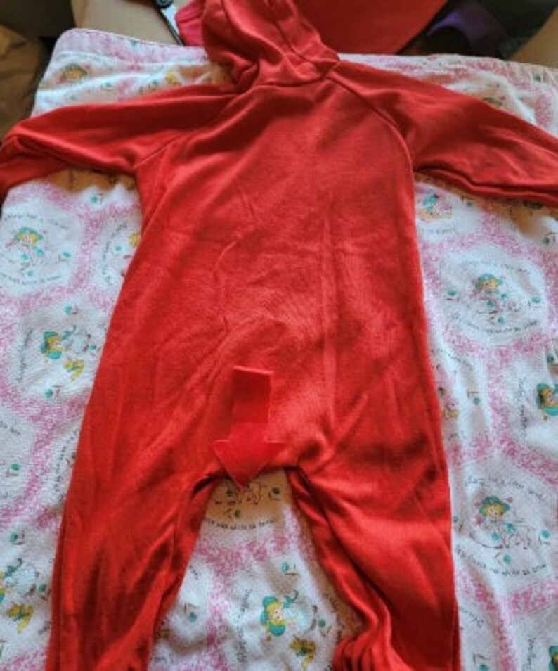Vintage Little Devil Red Onesie - Etsy