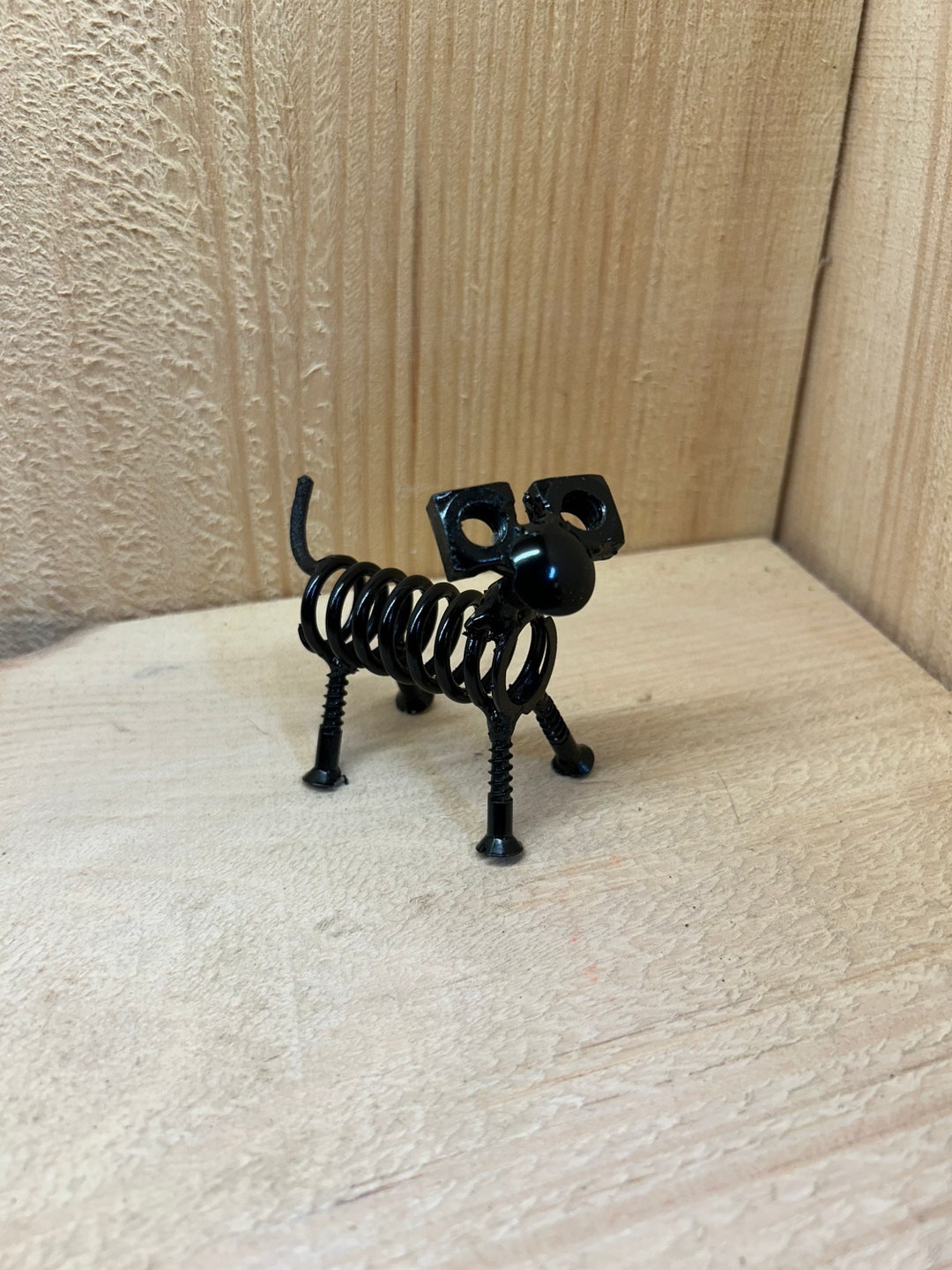 Scrap Metal Dog - Etsy