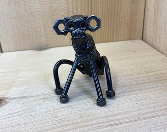Scrap Metal Art Monkey - Etsy