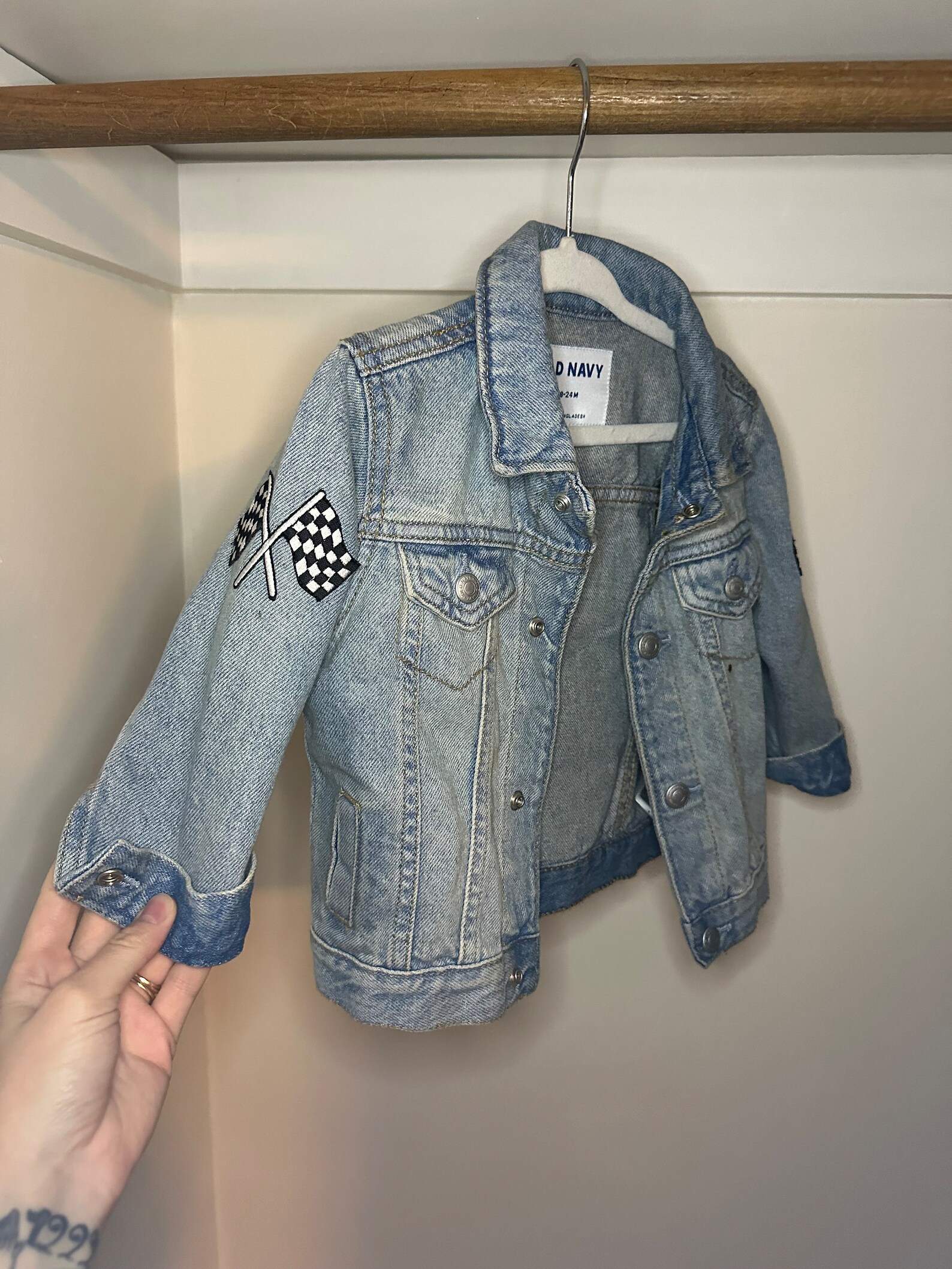 Custom Baby Denim Jacket - Etsy