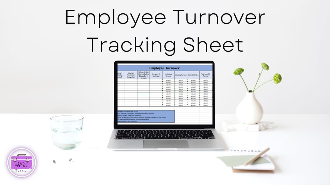 Employee Turnover Tracking Excel Spreadsheet Digital Download - Etsy