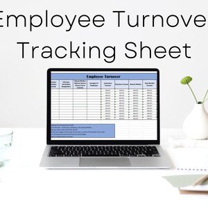 Employee Turnover Tracking Excel Spreadsheet Digital Download - Etsy
