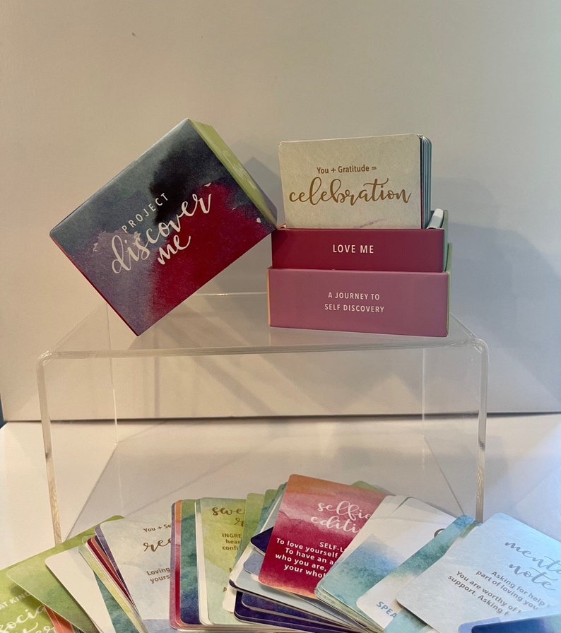 Project Discover Me, Conversation Cards, Empowerment Cards, Therapy ...