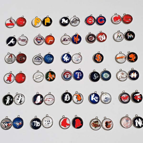Baseball Charms - Etsy