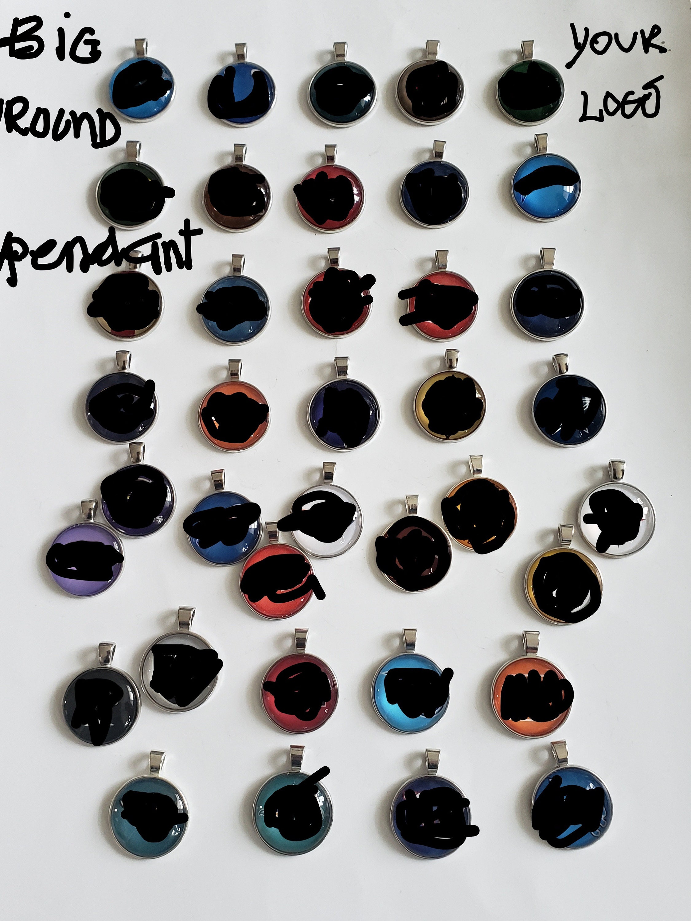 High Quality Big Round Shape Top Glass for Making Men's - Etsy