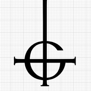 Ghost Grucifix Car Decal | Sticker, Vinyl, Metal, Goth, Emo, Punk, Papa ...