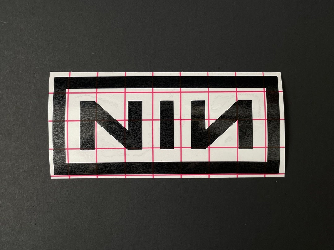 Nine Inch Nails Car Decal Sticker, Vinyl, Metal, Goth, Laptop, Water ...