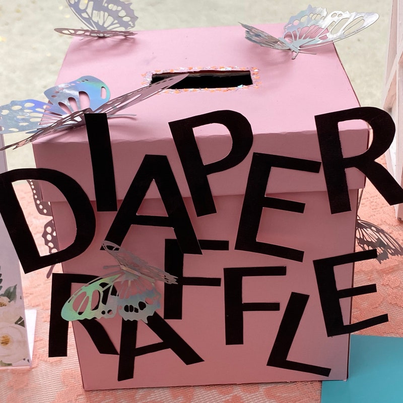 Diaper Raffle Box - Etsy