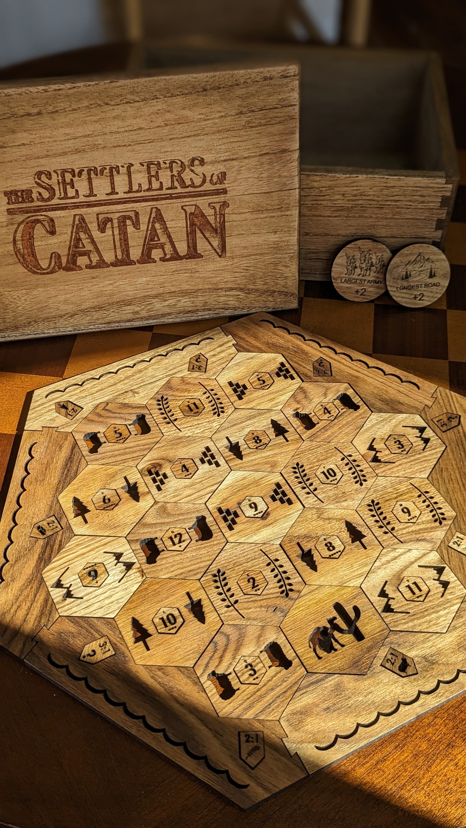 Settlers of Catan Board - DIGITAL FILE - Etsy