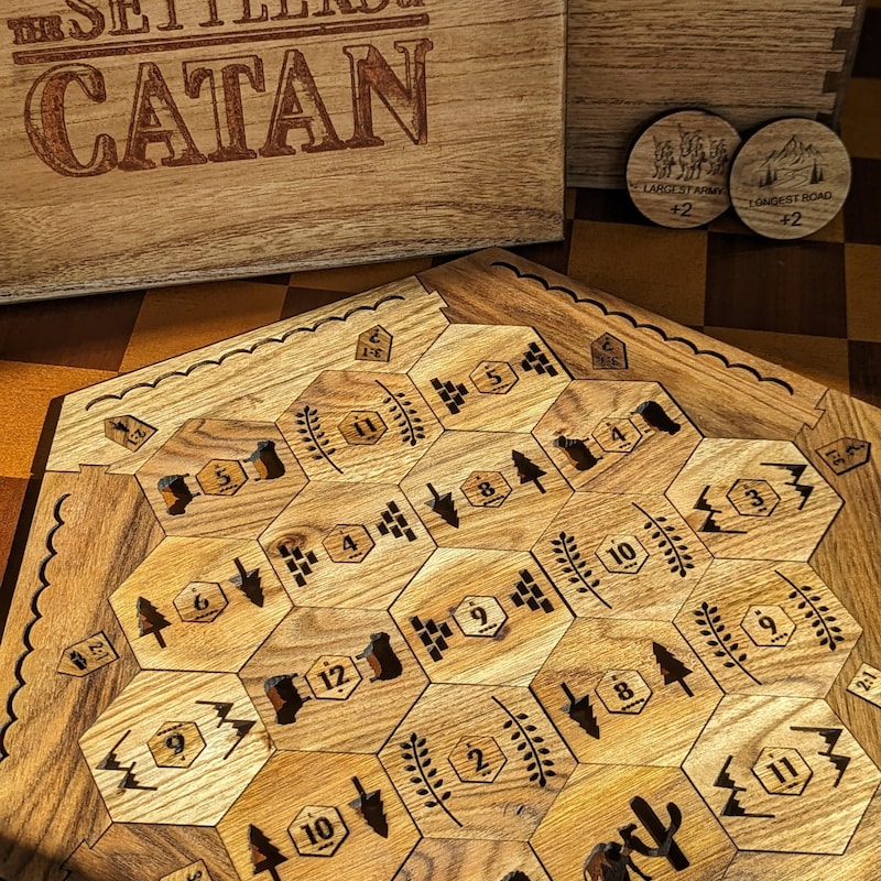 Custom Catan Board - Etsy