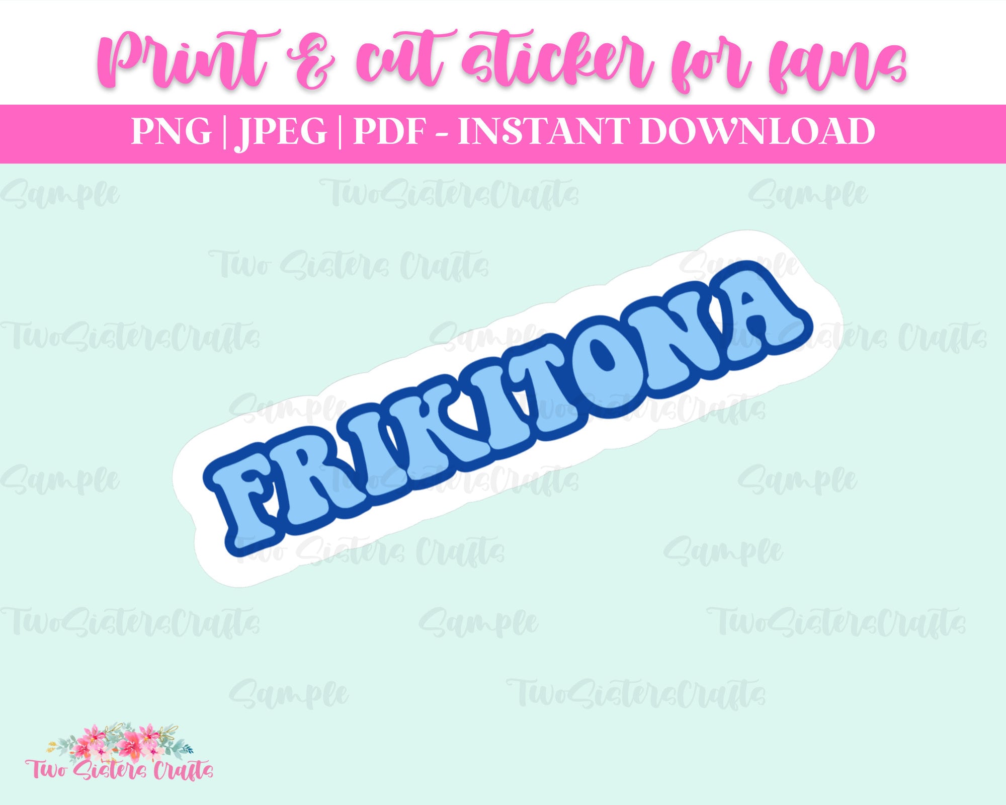 Frikitona Bad Bunny Song Lyrics Quote PNG JPEG PDF Print - Etsy
