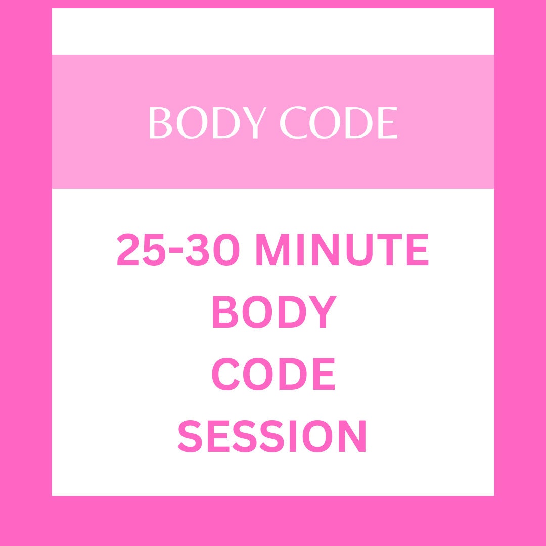 25-30 Minute Body Code Session 1 Session - Etsy