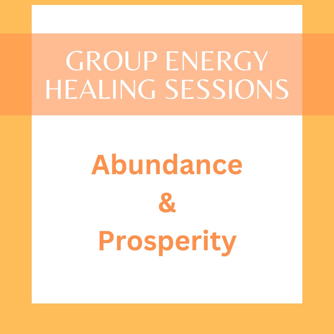TUESDAYS at 6AM EST Distant Group Energy Healing Session for Abundance & Prosperity 20 Minute ...