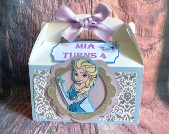 Frozen Party Favor Box - Etsy