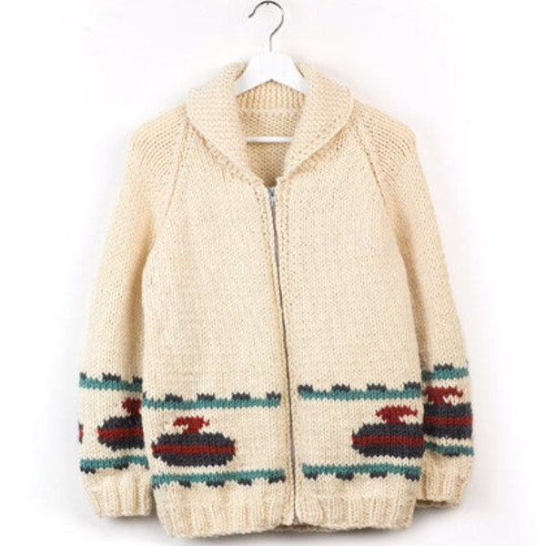 Curling Sweater - Etsy