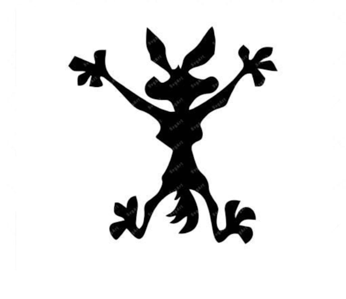 Wylie Coyote Decal Sticker Car Decal TV Show - Etsy