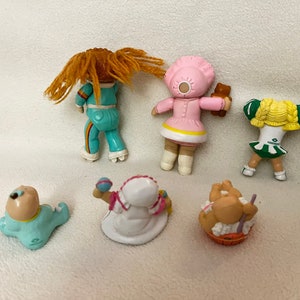 Lot of 6 Vintage 80s Cabbage Patch Mini Figurines - Etsy