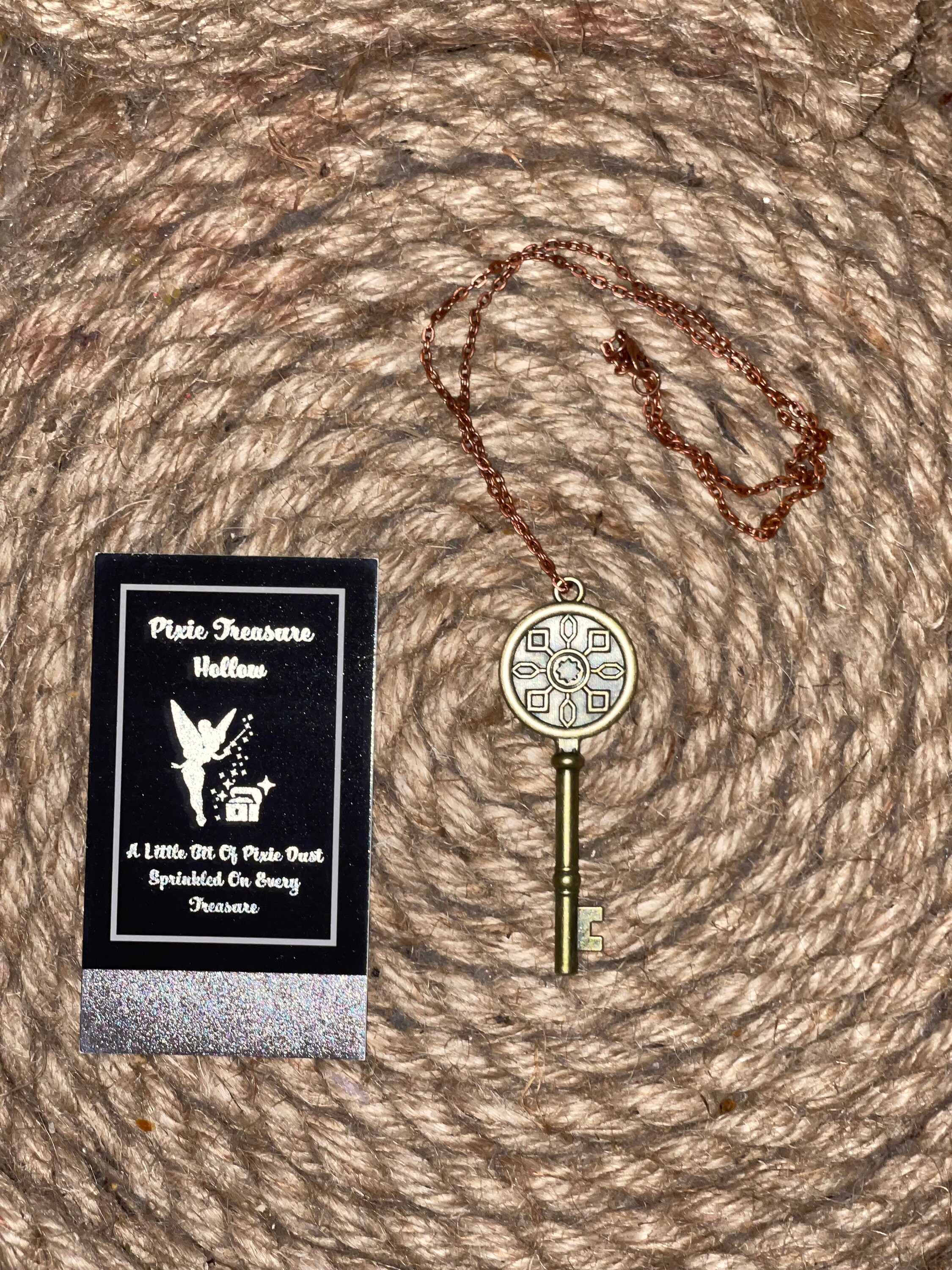 Key to the Kingdom Brass Castle Key Necklace - Etsy