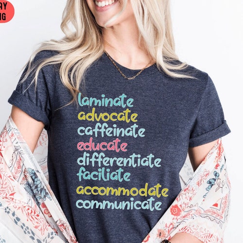 Pecs Shirts Funny Special Education Teacher Shirt First Then - Etsy