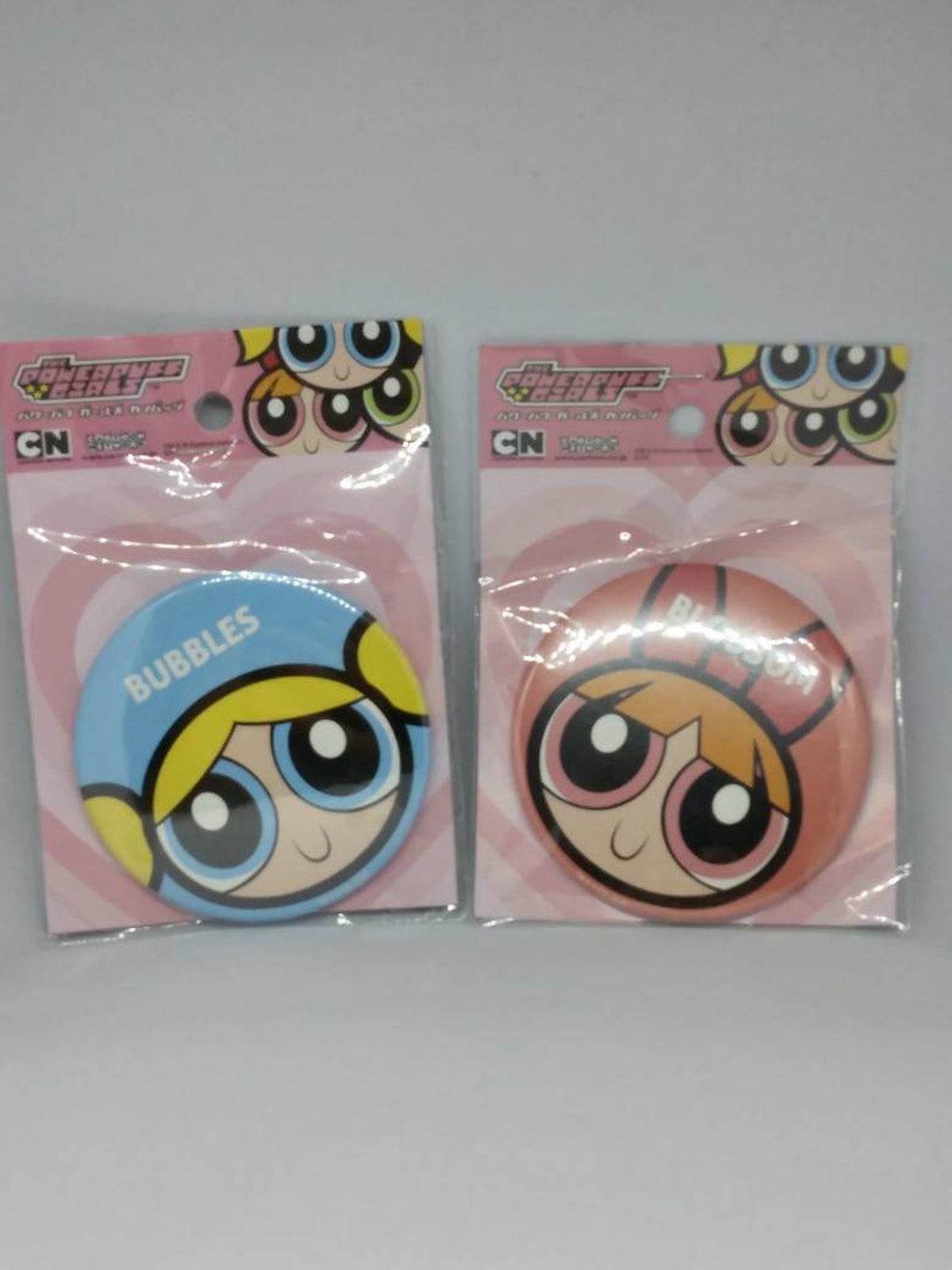 Powerpuff Girls Anime pins / Buttons - Etsy