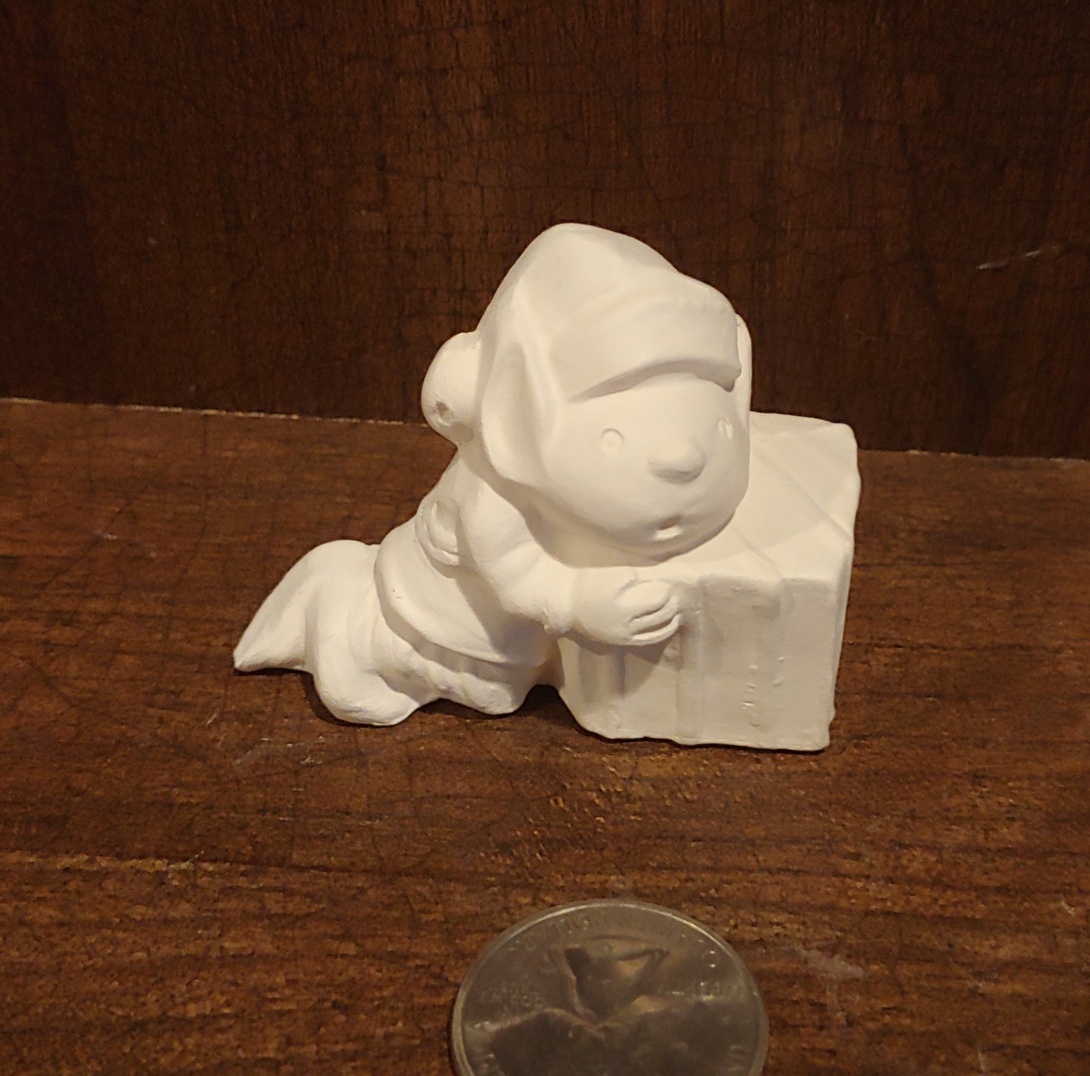 Ceramic Bisque 4 Tiny Elves-poured From Vintage Mold - Etsy