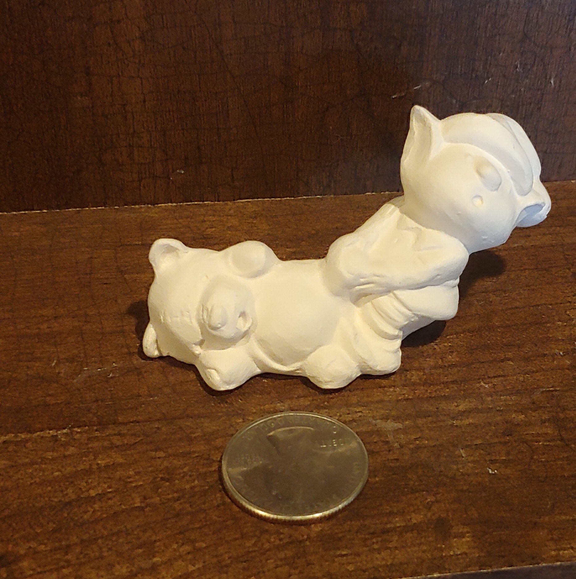 Ceramic Bisque 4 Tiny Elves-poured From Vintage Mold - Etsy