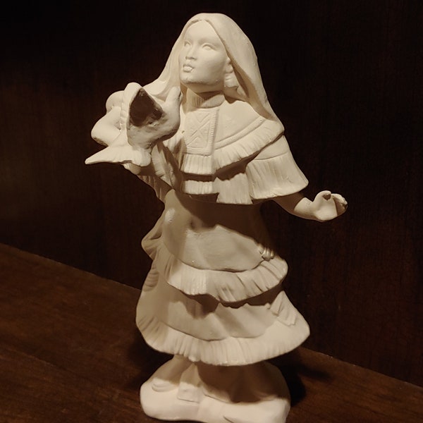 Ceramic Bisque Native American - Etsy