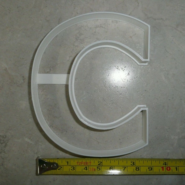 Block Letter Cookie Cutters - Etsy