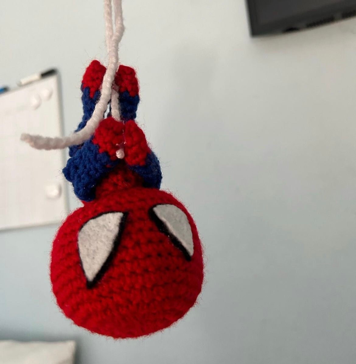 Hanging Spider-man Crochet Amigurumi - Etsy