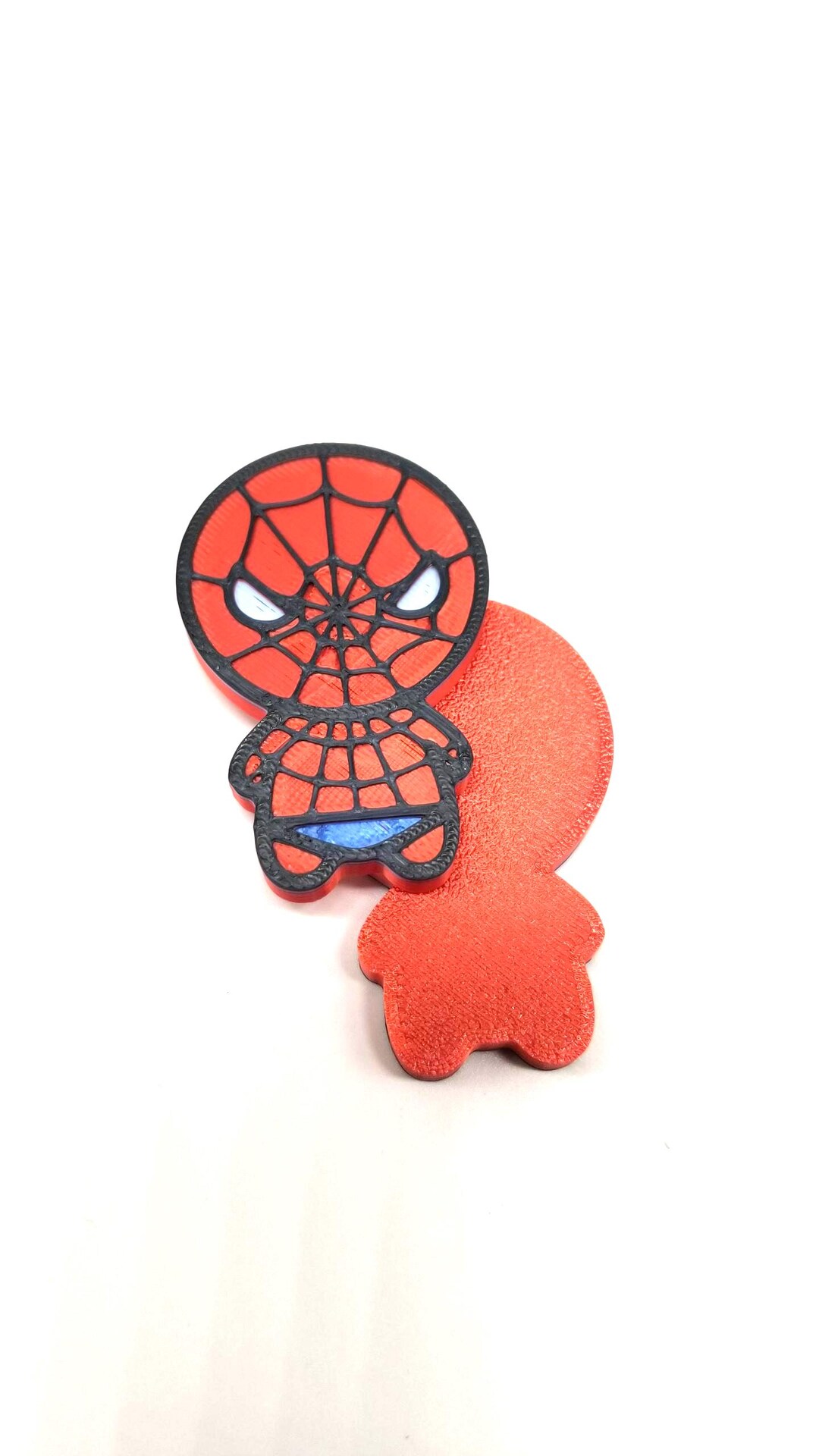 3D Printed Cute Spider-man Figure Sliding Magnetic Fidget Toy ...