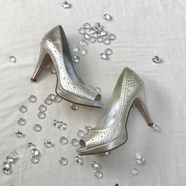 Open Toe Pumps - Etsy