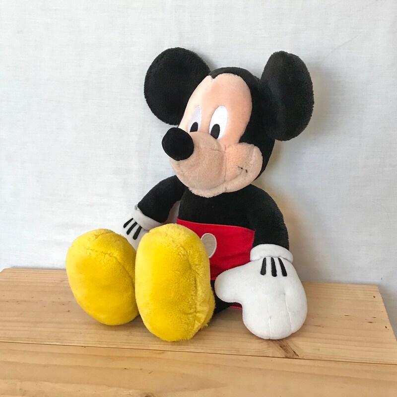Large Mickey Mouse Plush - Etsy