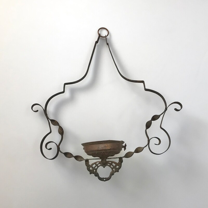 Antique Oil Ceiling Lamps - Etsy