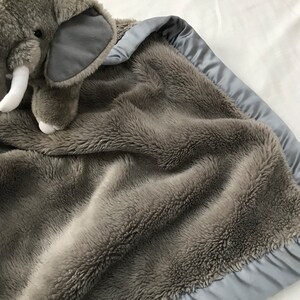 Vintage Baby Blanket My Banky Baby Elephant Security Blanket Boys Girls ...
